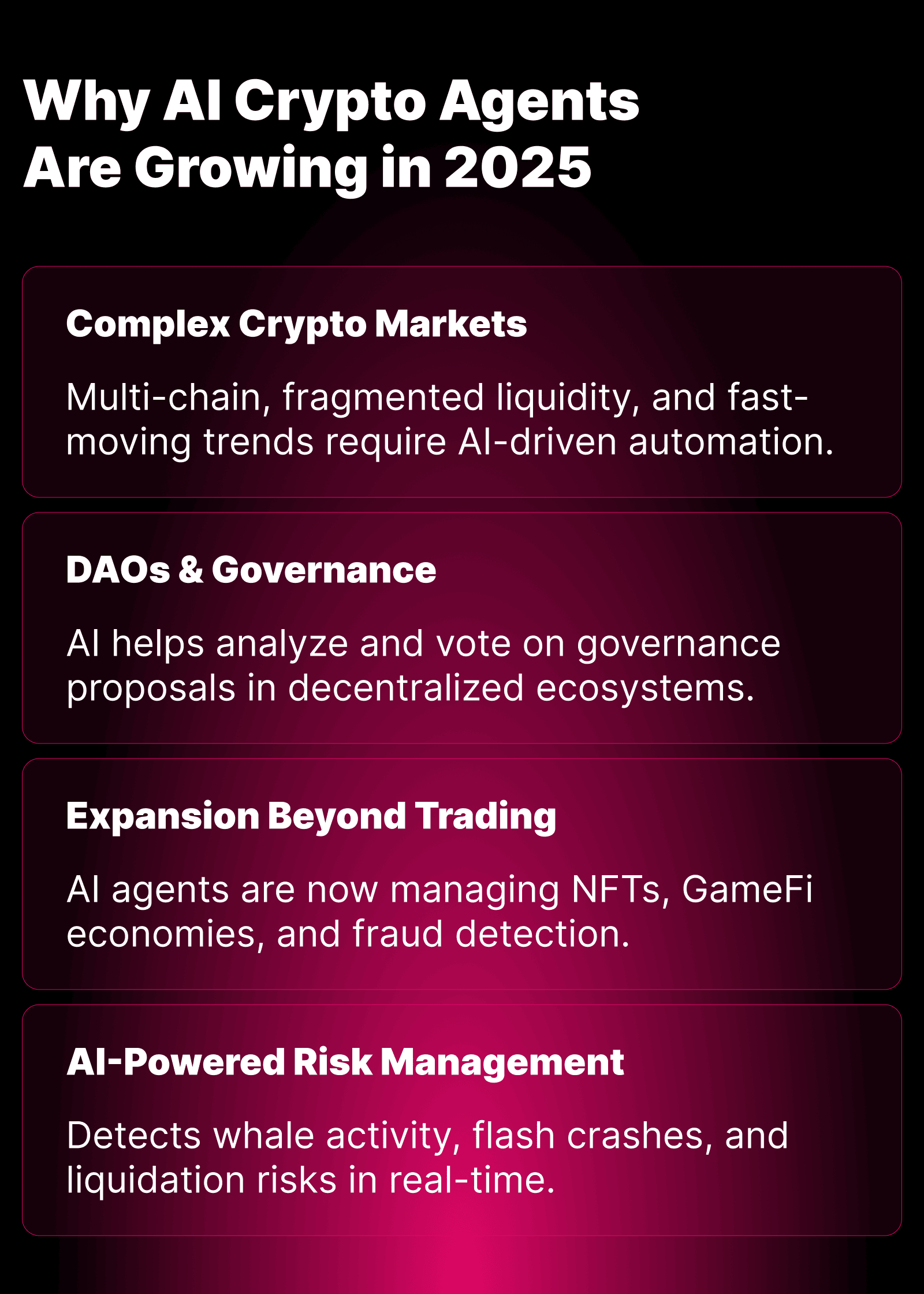 AI Crypto Agents in Crypto Trading: Key Use Cases & Trends